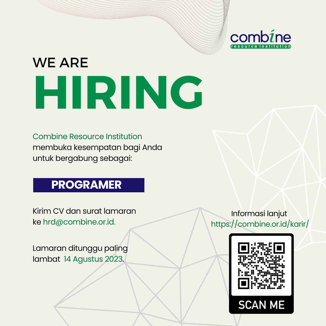 Karir – Combine Resource Institution